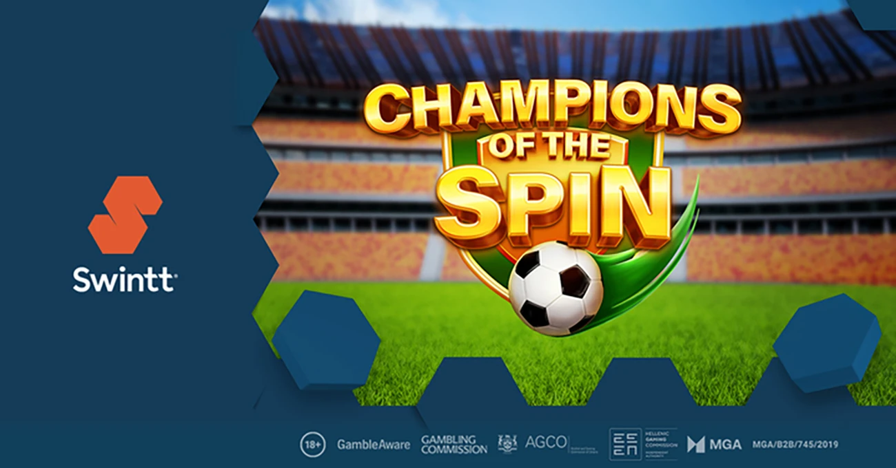 Swintt get summer football fever flowing in new Champions of the Spin ...