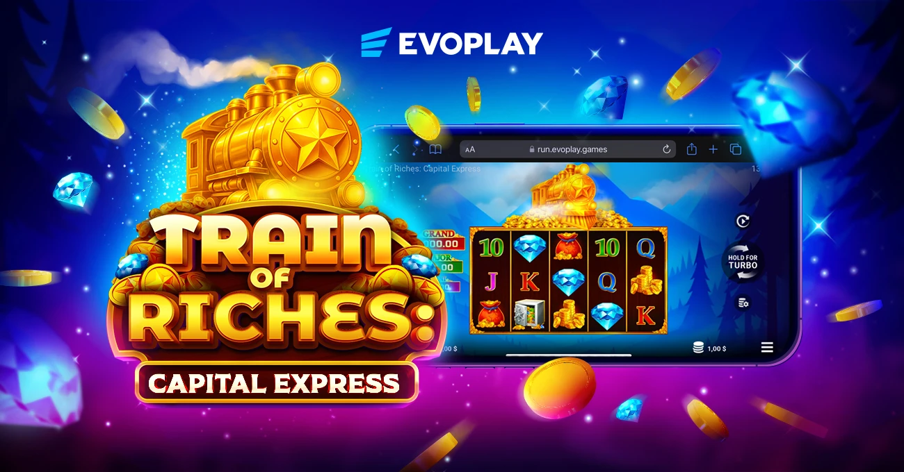 Evoplay departs for the golden age in Train of Riches: Capital Express ...