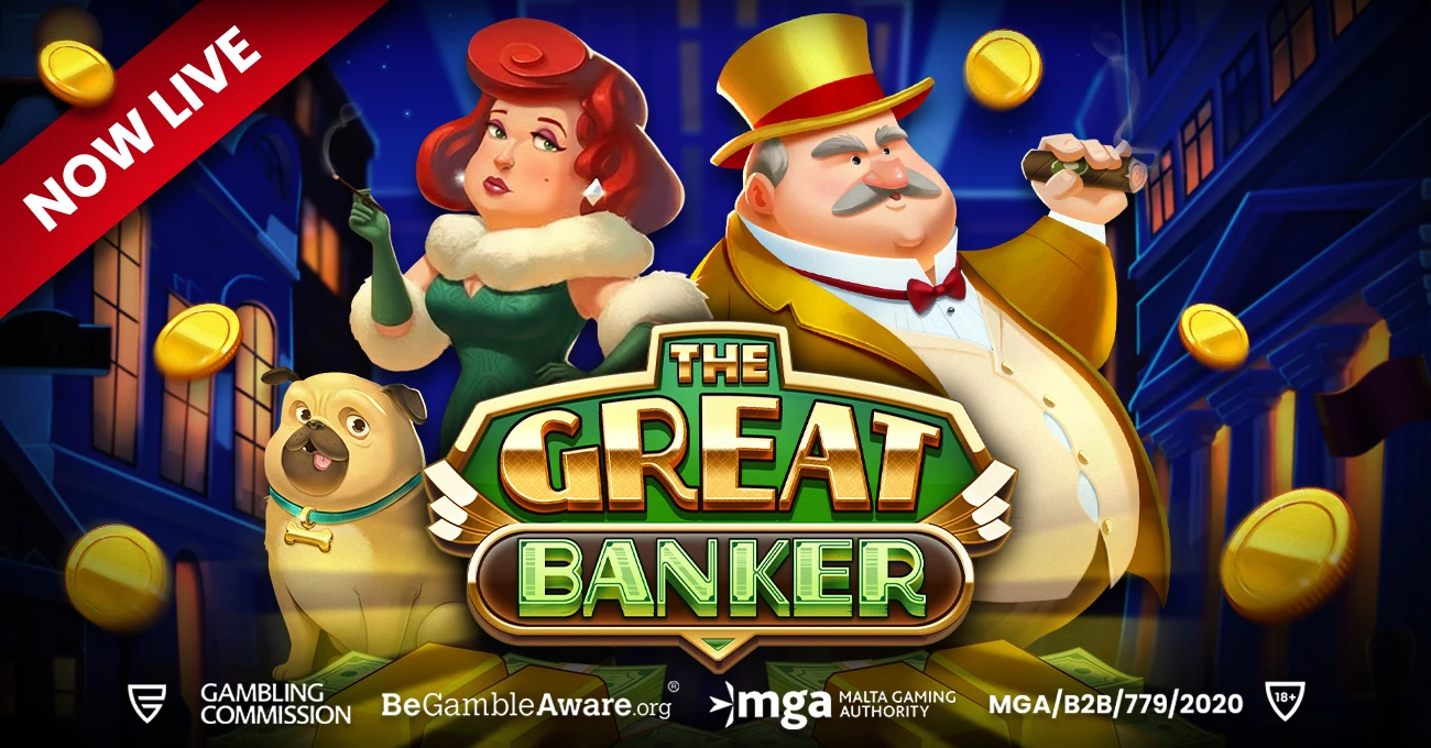Push Gaming returns to high society with The Great Banker - Slots - iGB