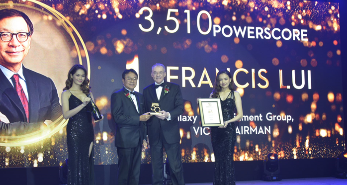 Galaxy Entertainment Group’s Francis Lui tops Asian Gaming Power 50 for ...