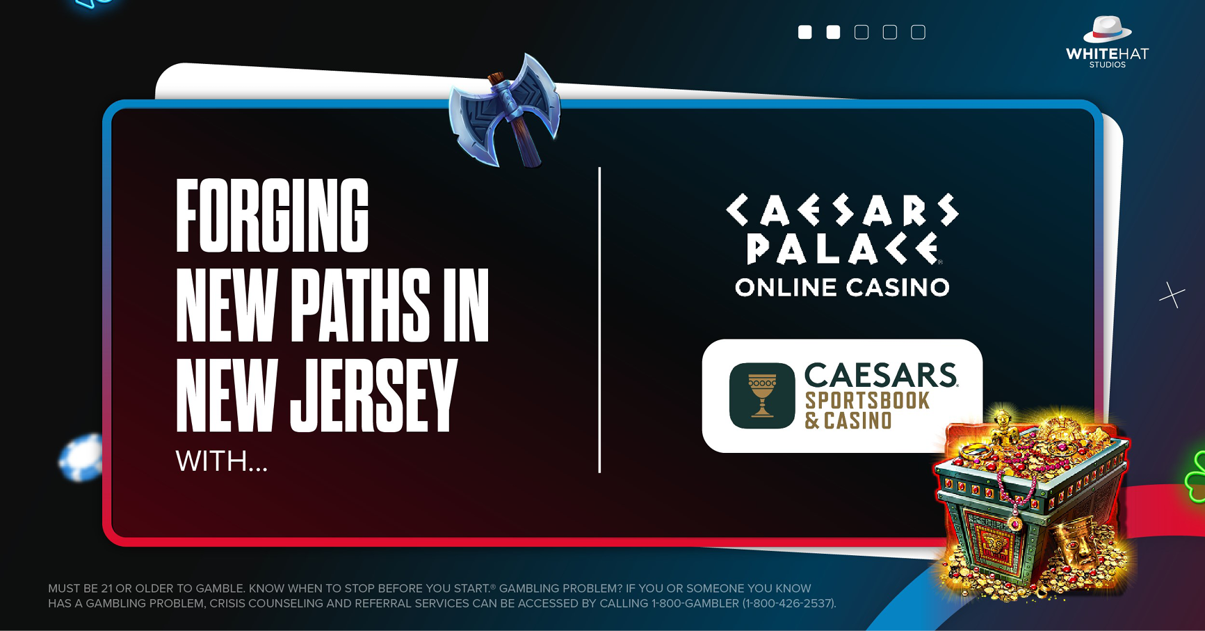 White Hat Studios extends NJ reach with Caesars Digital launch - Casino ...