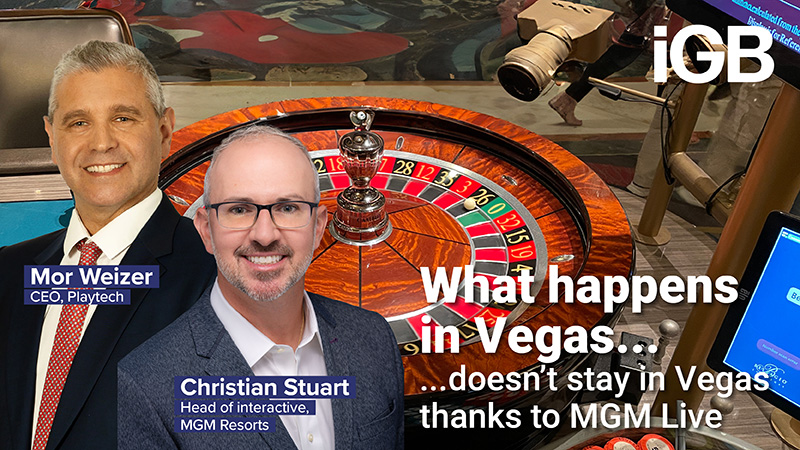 MGM Resorts and Playtech bring live dealer to Vegas