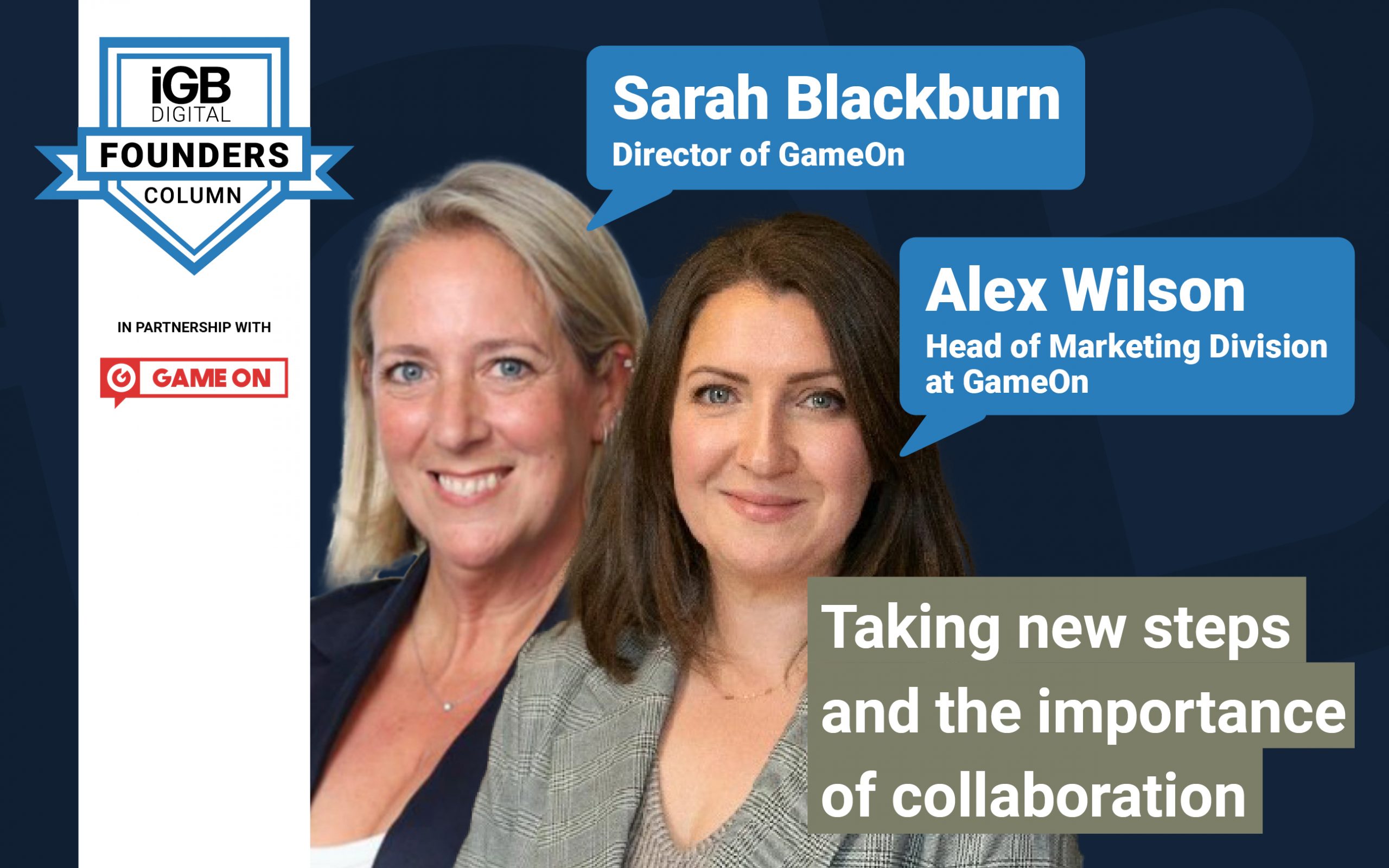 GameOn: Taking new steps and the importance of collaboration