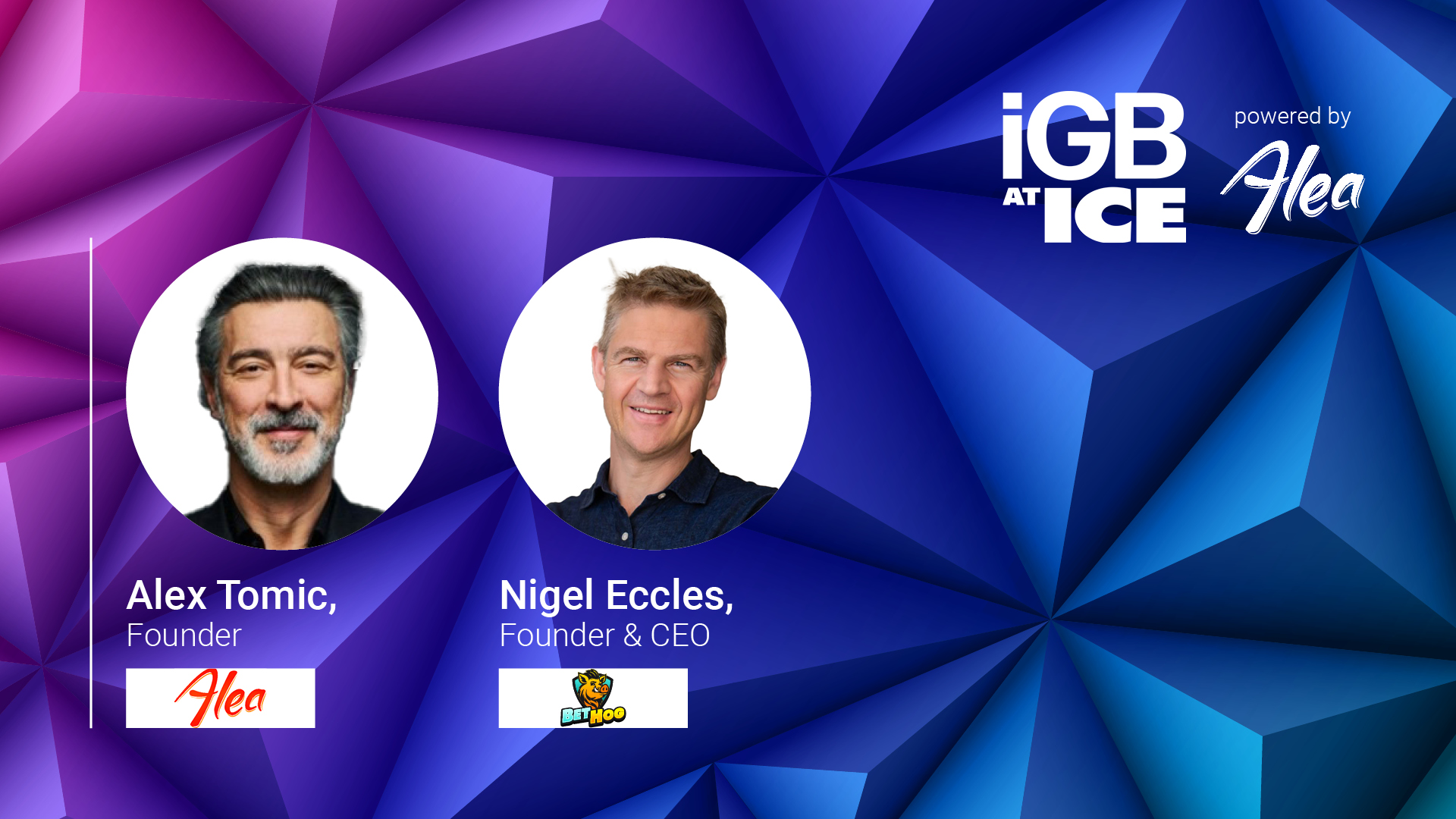 iGB@ICE: Alea's Alex Tomic speaks to BetHog CEO Nigel Eccles