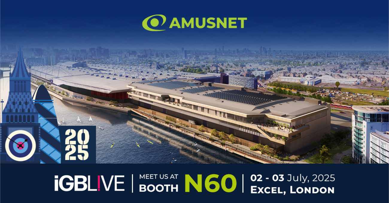 Amusnet to showcase new player-centric solutions at iGB L!VE 2025 - iGB