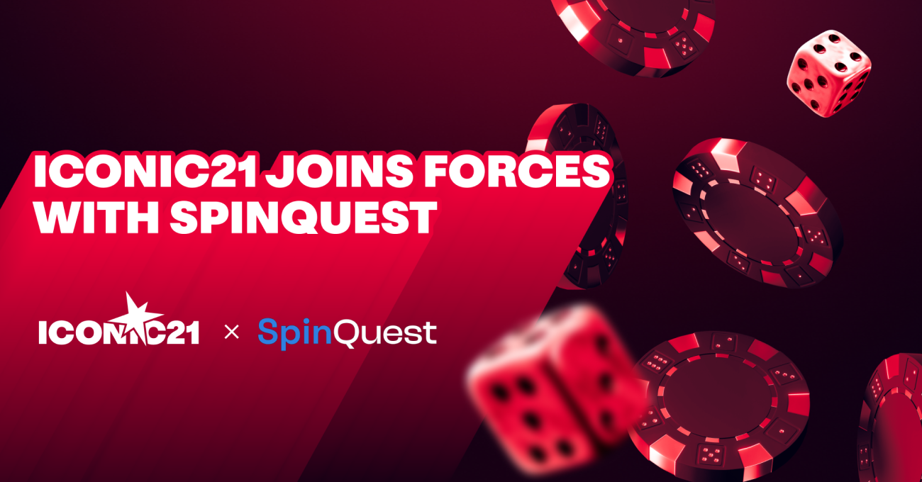SpinQuest joins forces with ICONIC21 in high-impact partnership - Live dealer - iGB