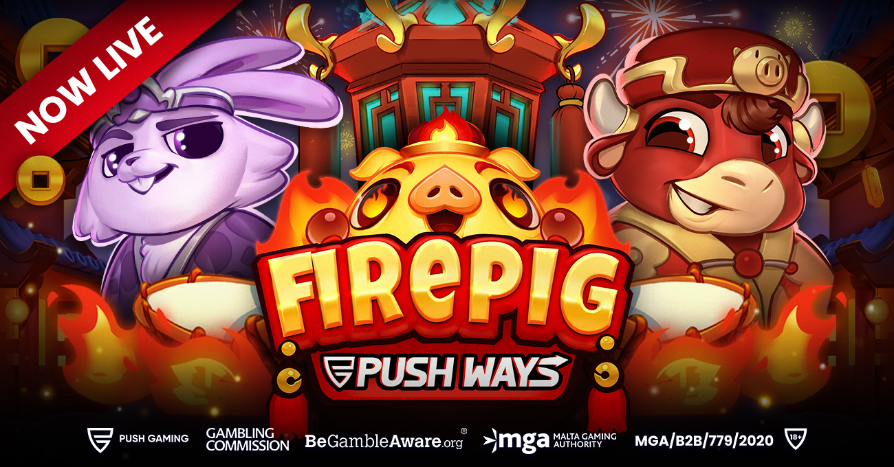 Push Gaming expands Push Ways portfolio with Fire Pig release - Slots - iGB