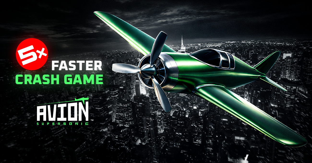 Slow is dead. Meet Avion Supersonic - 5x faster crash game - Casino ...